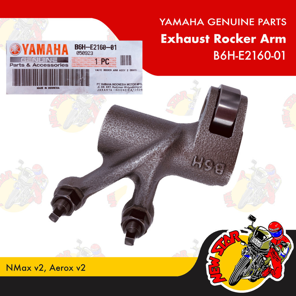 B6H-E2160-01 | Exhaust Rocker Arm | Yamaha parts | NMax v2 Aerox v2 ...