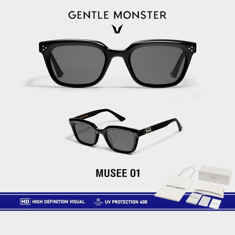AUTHENTIC Gentle Monster Musee 01 Korean Sunglasses UNISEX Complete w ...