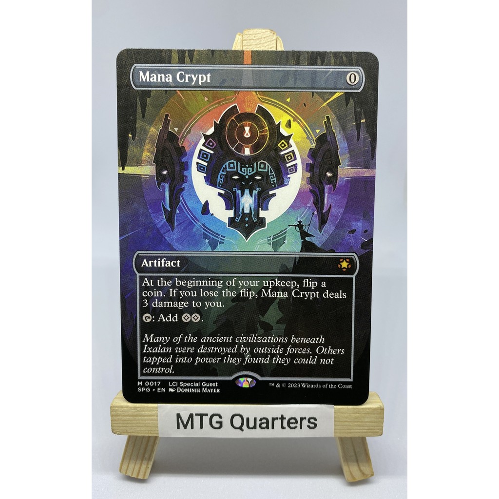 MTG Proxy Card - Mana Crypt 17 (Borderless) | Special Guests (SPG ...