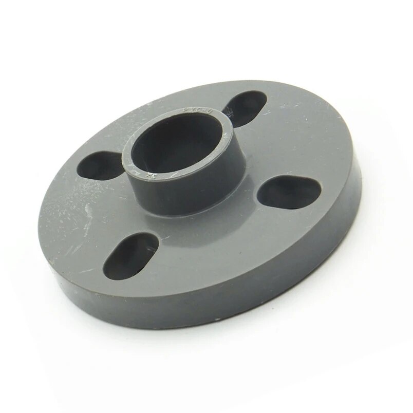 25mm Inner Diameter PVC Flange Tube Joint Pipe Fitting Coupler Adapter ...
