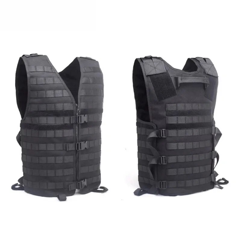 New Men's Molle Tactical Vest Hunting Gear Load Carrier Vest Sport ...
