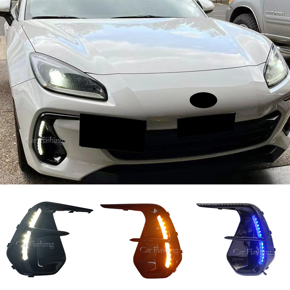 Car LED Daylight DRL For Subaru BRZ 2022 2023 Daytime Running Lights ...