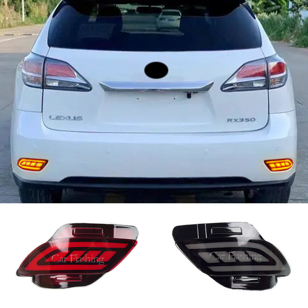 Car LED Rear Bumper Reflector light For Lexus RX270 RX350 RX450h 2009 ...