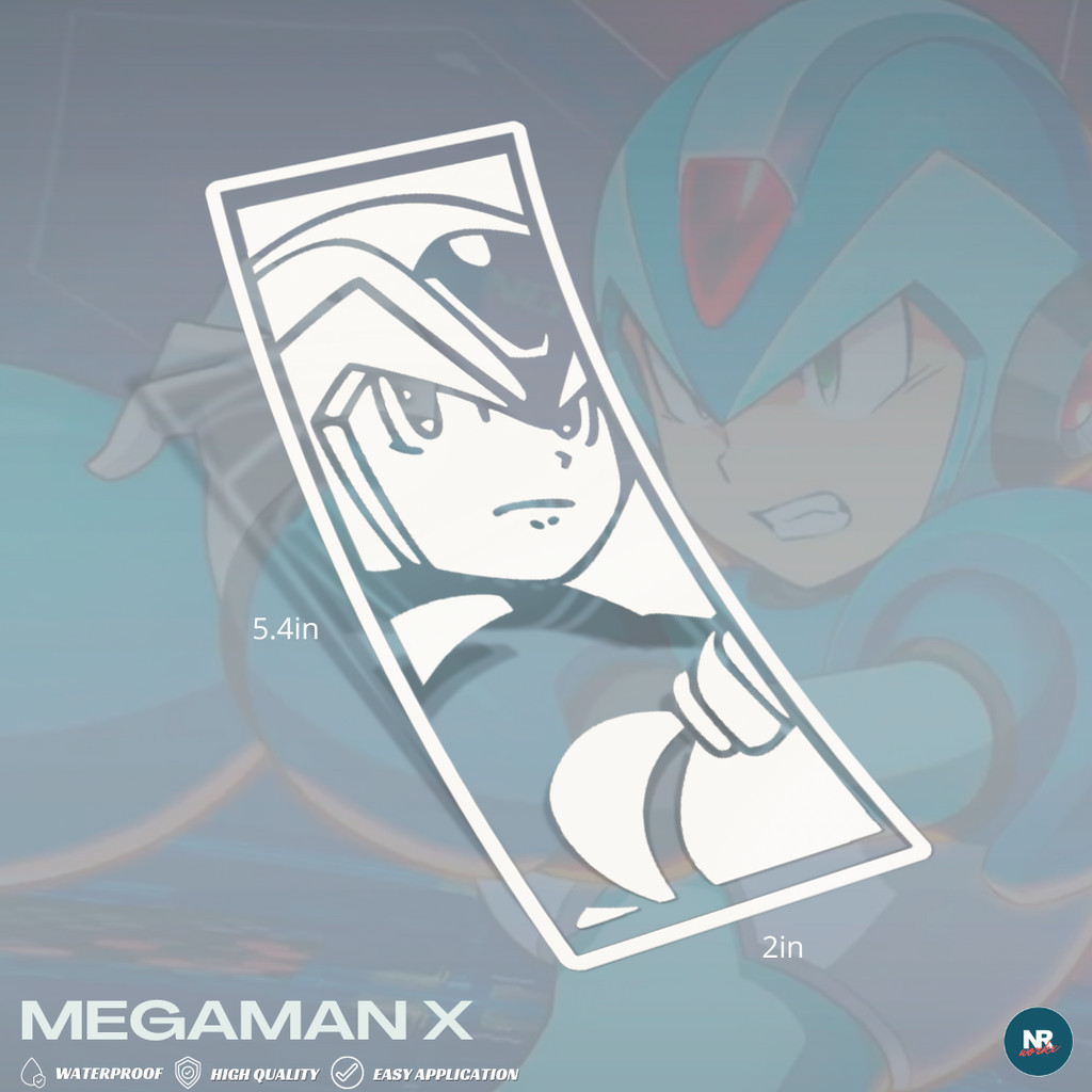 Megaman X Vinyl Decal Gaming Sticker | Shopee Malaysia