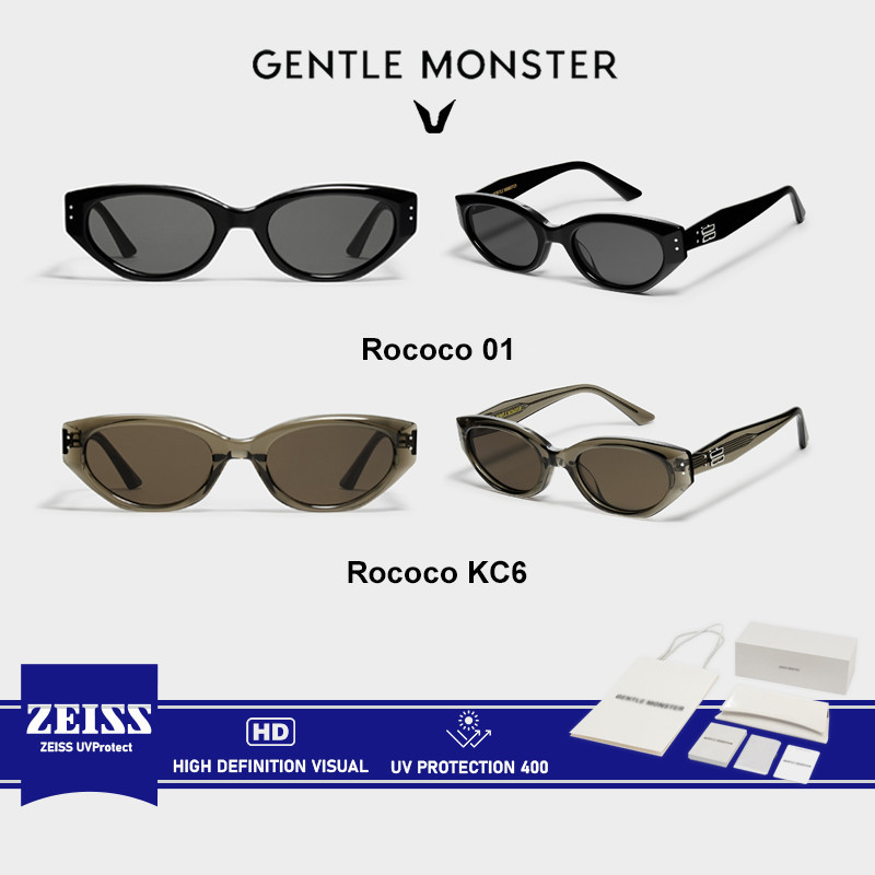 AUTHENTIC Gentle Monster ZEISS LENS ROCOCO KC6 / 01 Korean Sunglasses ...