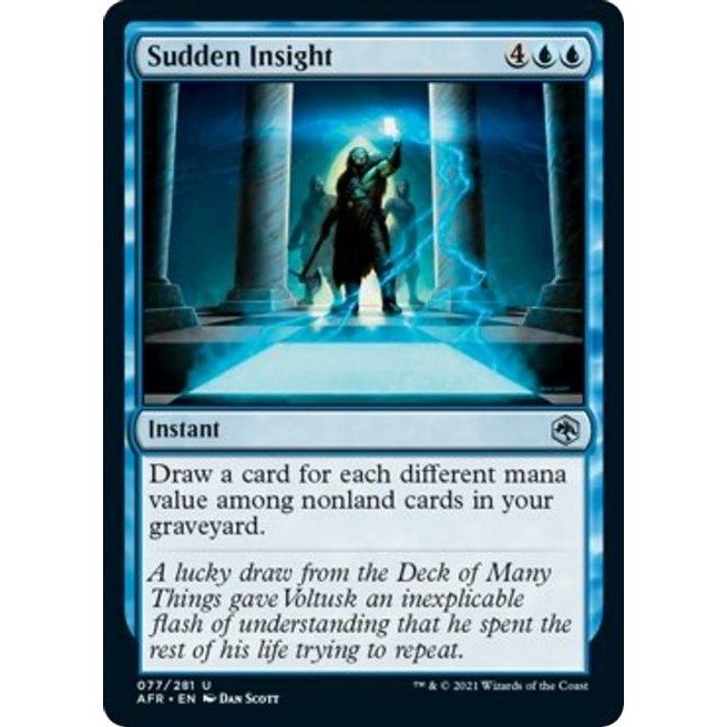 Sudden Insight - Magic The Gathering (MTG) | Shopee Malaysia