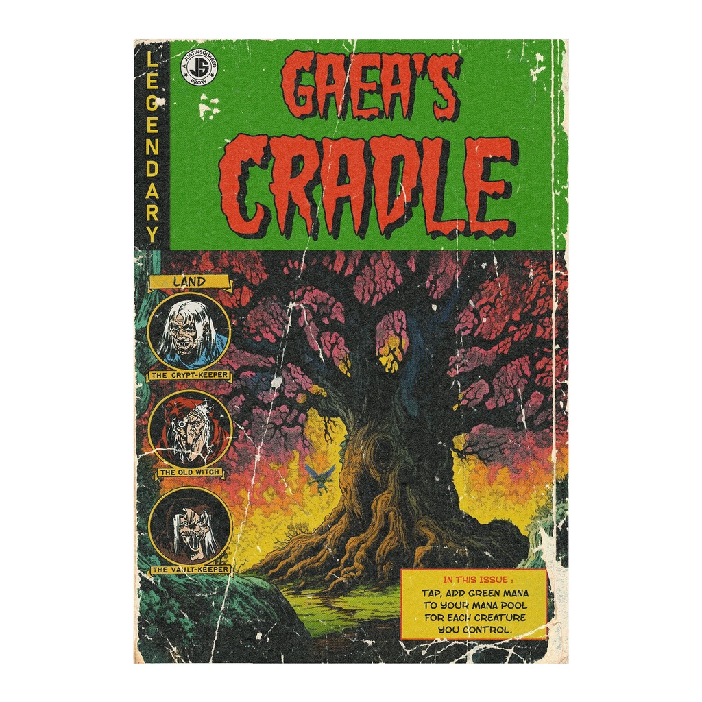 Custom Art Card - Gaea's Cradle (Comics) | Shopee Malaysia