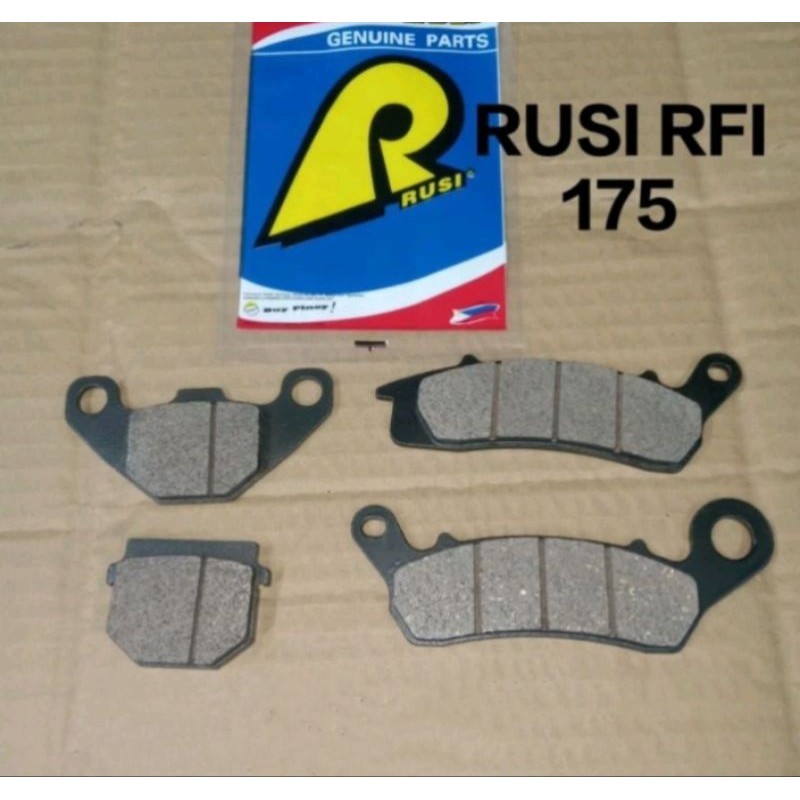REAR & FRONT BRAKE PAD RUSI RFI 175 ( V2/V3/V4 ) | Shopee Malaysia