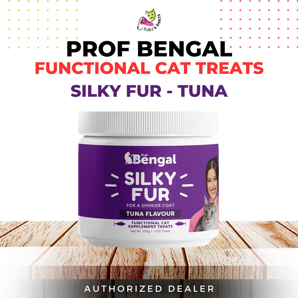 PROF BENGAL FUNCTIONAL CAT TREATS 150G/100 TREATS DR SHIBA | Shopee ...