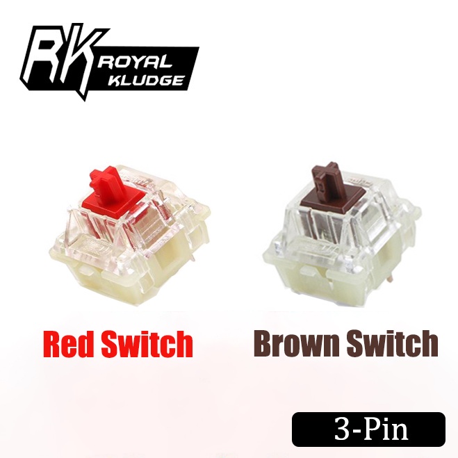 Royal kludge Switch 3 pin hot-swappable for Mechanical Keyboard game ...