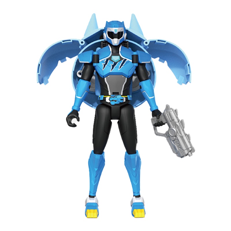 Transform Warrior Action Figures Mini Force Super Dino Power Deformed ...