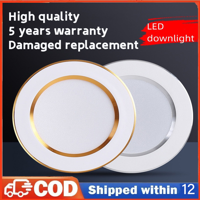 Downlight led Ceiling Light Recessed Spotlight Pin Light | Shopee Malaysia