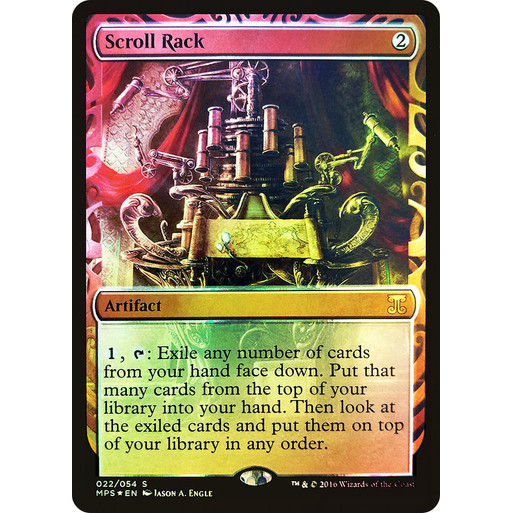 MTG Proxy Card - Scroll Rack (Foil) | Kaladesh Inventions (MPS ...