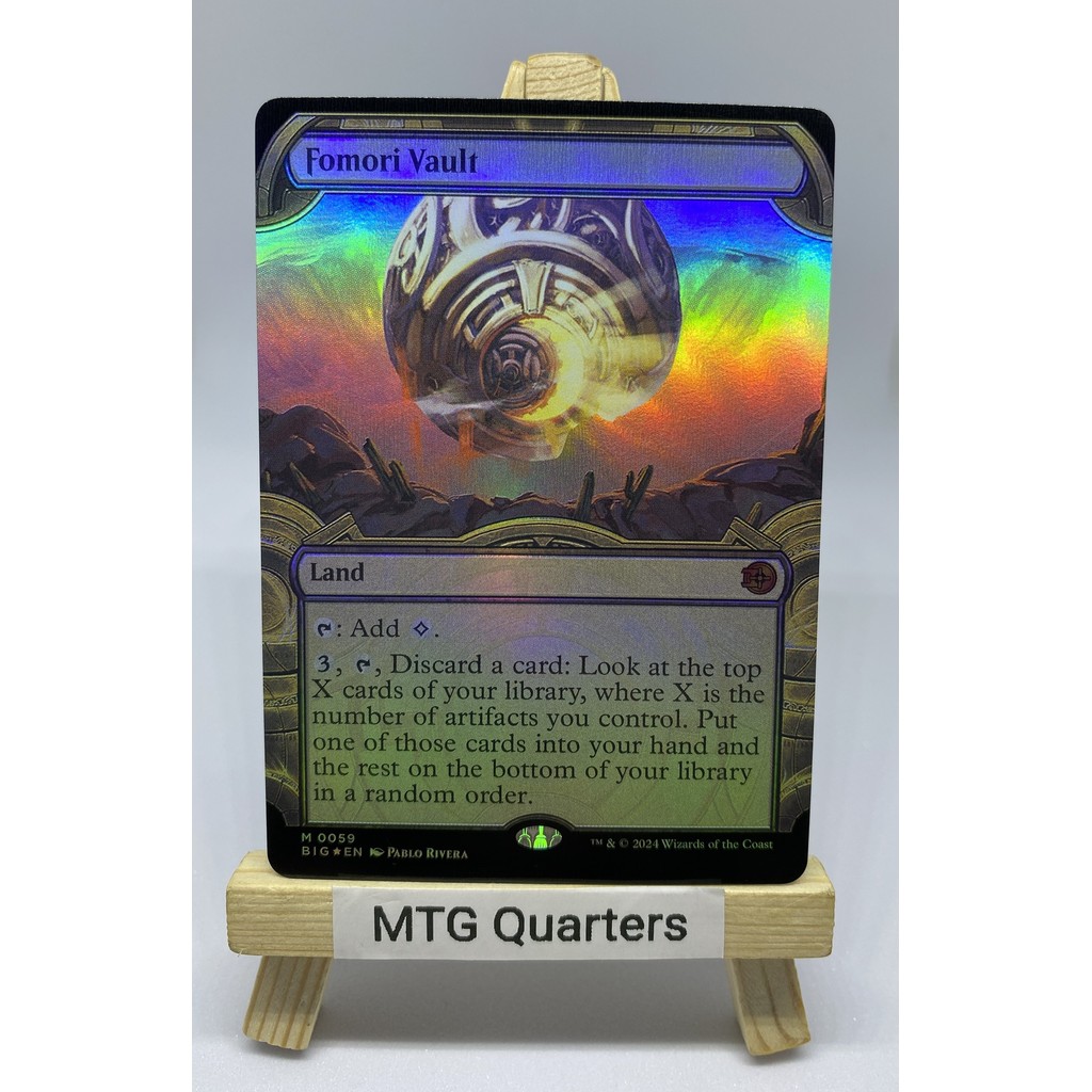 MTG Proxy Card - Fomori Vault (Showcase Foil) | The Big Score (BIG ...