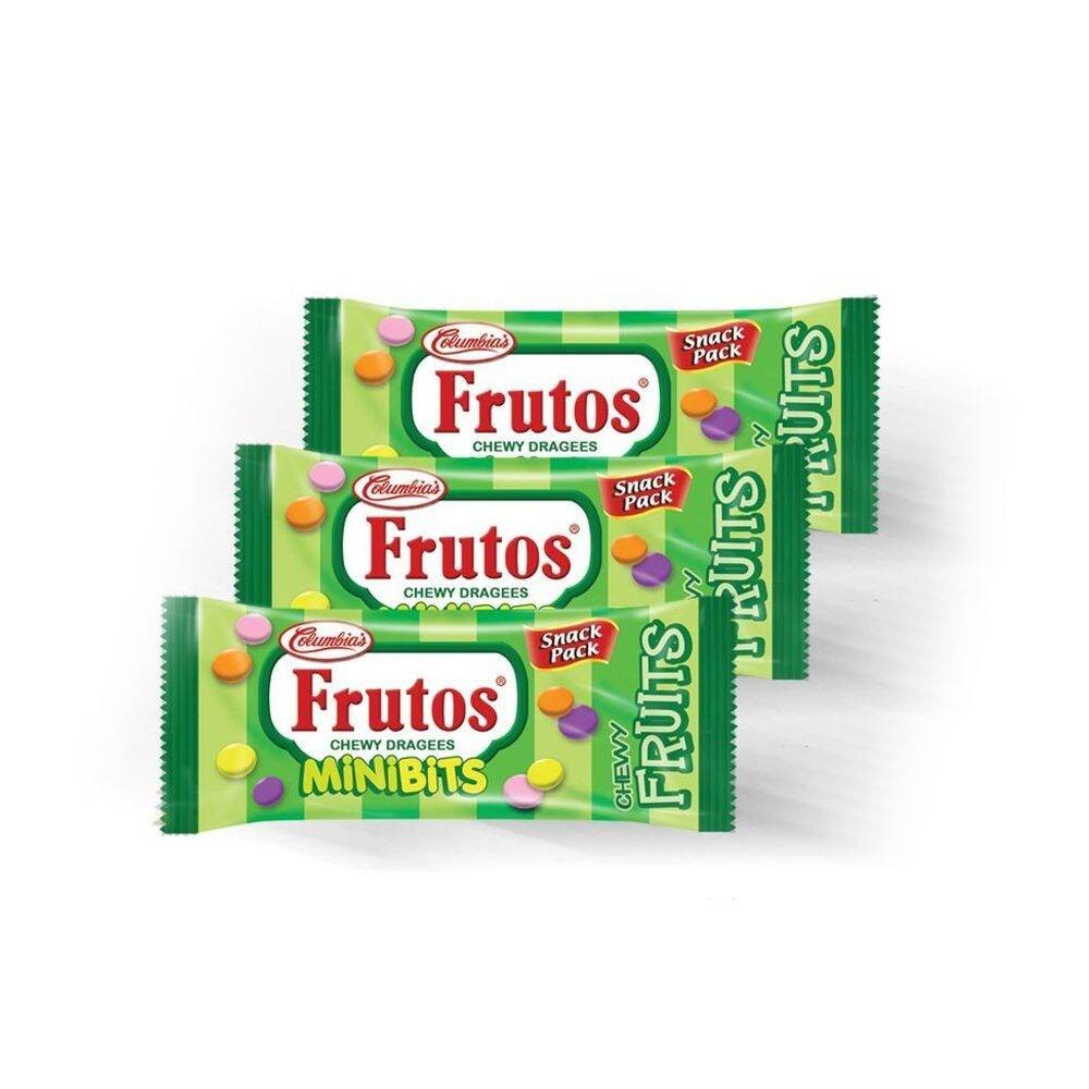 Columbia Candies: Frutos Fruits minibits snack pack 3 pcs. | Shopee ...