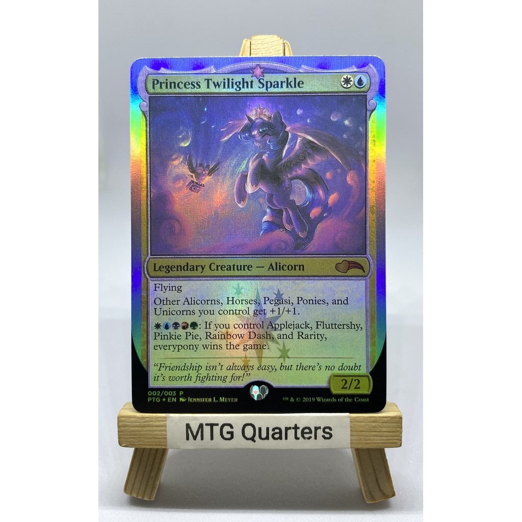 MTG Proxy Card - Princess Twilight Sparkle (Foil) | Ponies: The ...