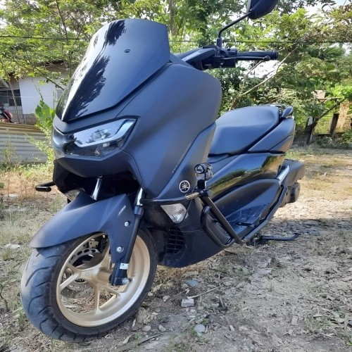YAMAHA NMAX 155 - MINI CRASH GUARD W/ MDL BRACKET ( POWDER COAT ...