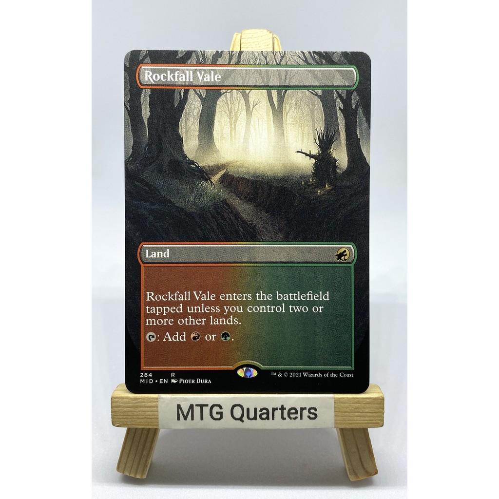 Pr0xy Card - Rockfall Vale (Borderless) | Innistrad: Midnight Hunt (MID ...