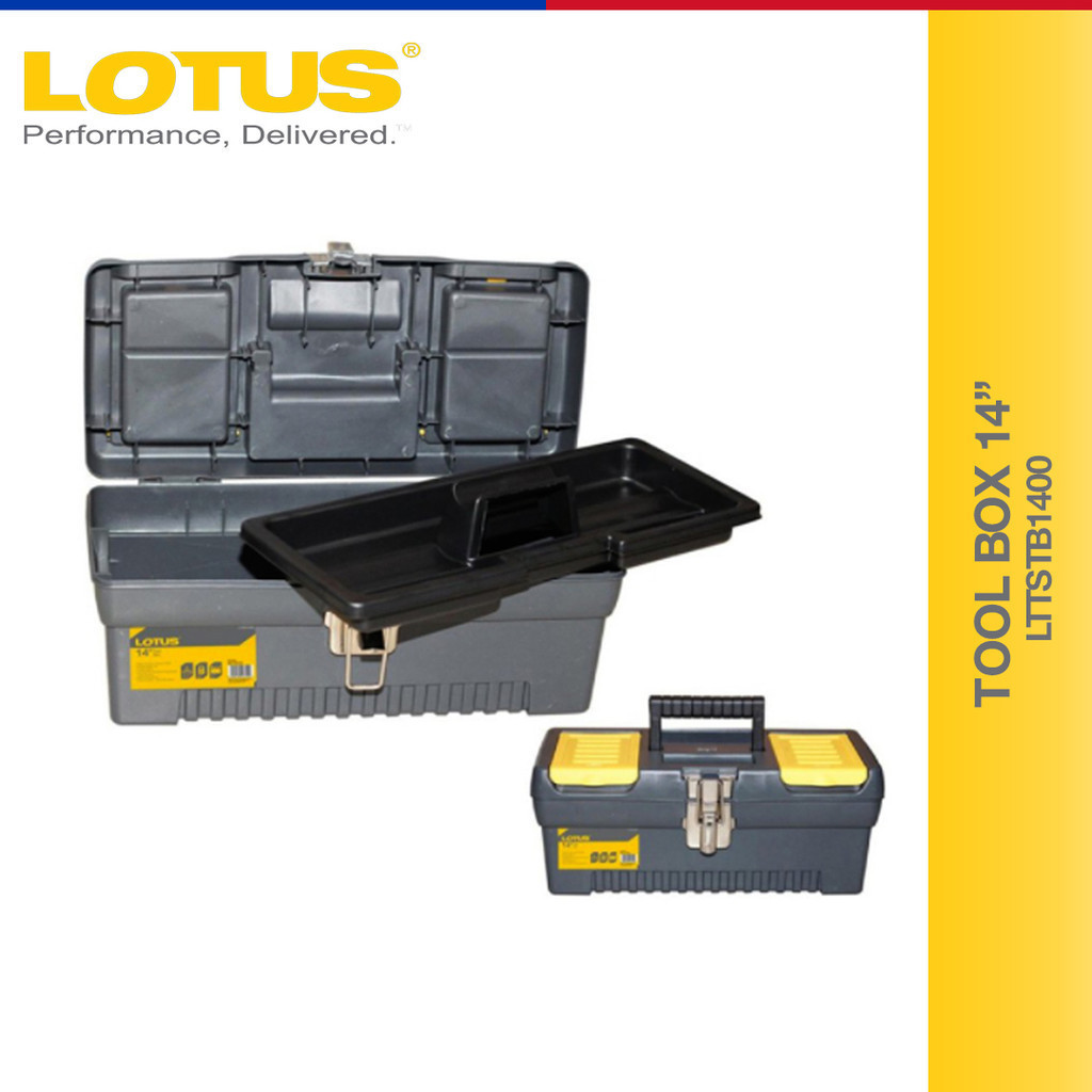 Lotus Tool Box 14" LTTSTB1400 - Tool Storage | Shopee Malaysia