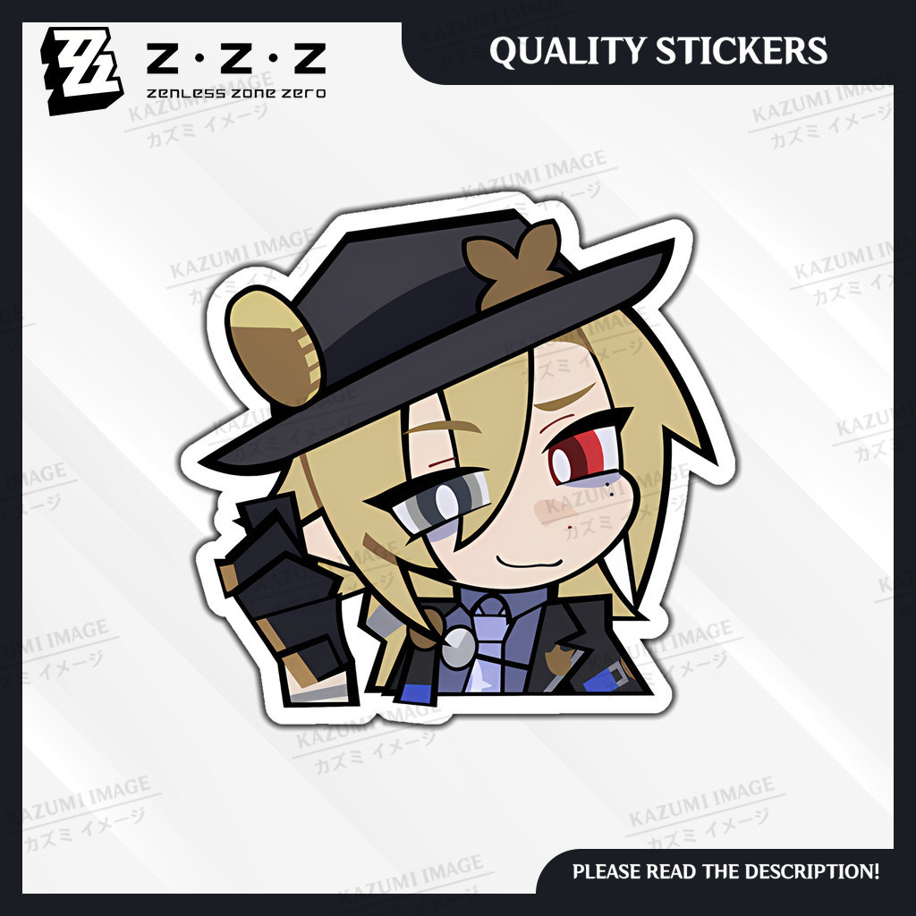 Hugo Vlad Ravenlock - Zenless Zone Zero Emoji Stickers | Shopee Malaysia
