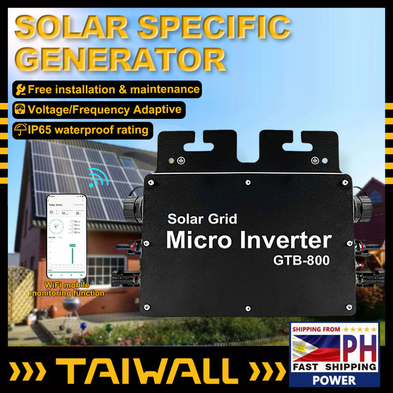 Solar power generator800W Solar Grid Micro Inverter 230Vac Smart Micro ...