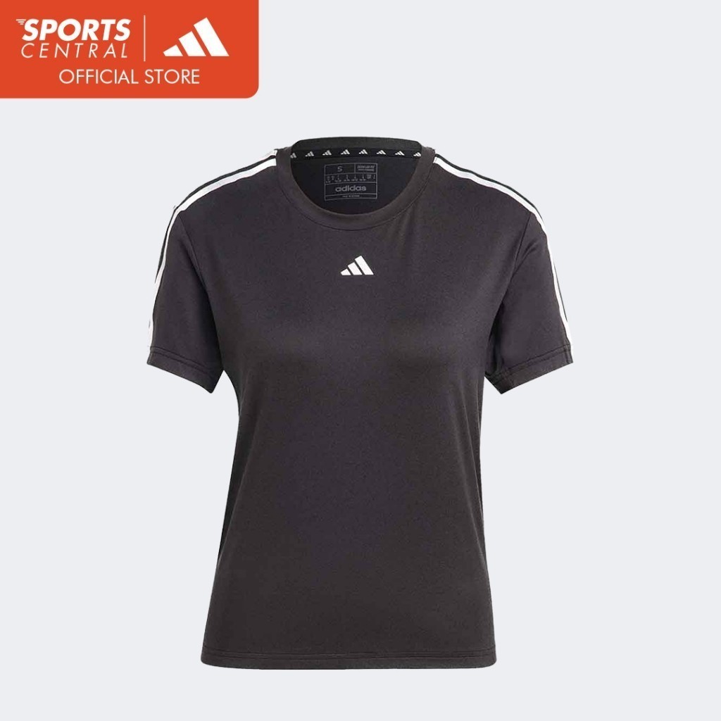 adidas Women AEROREADY Train Essentials 3-Stripes Tee | IC5039 | Shopee ...