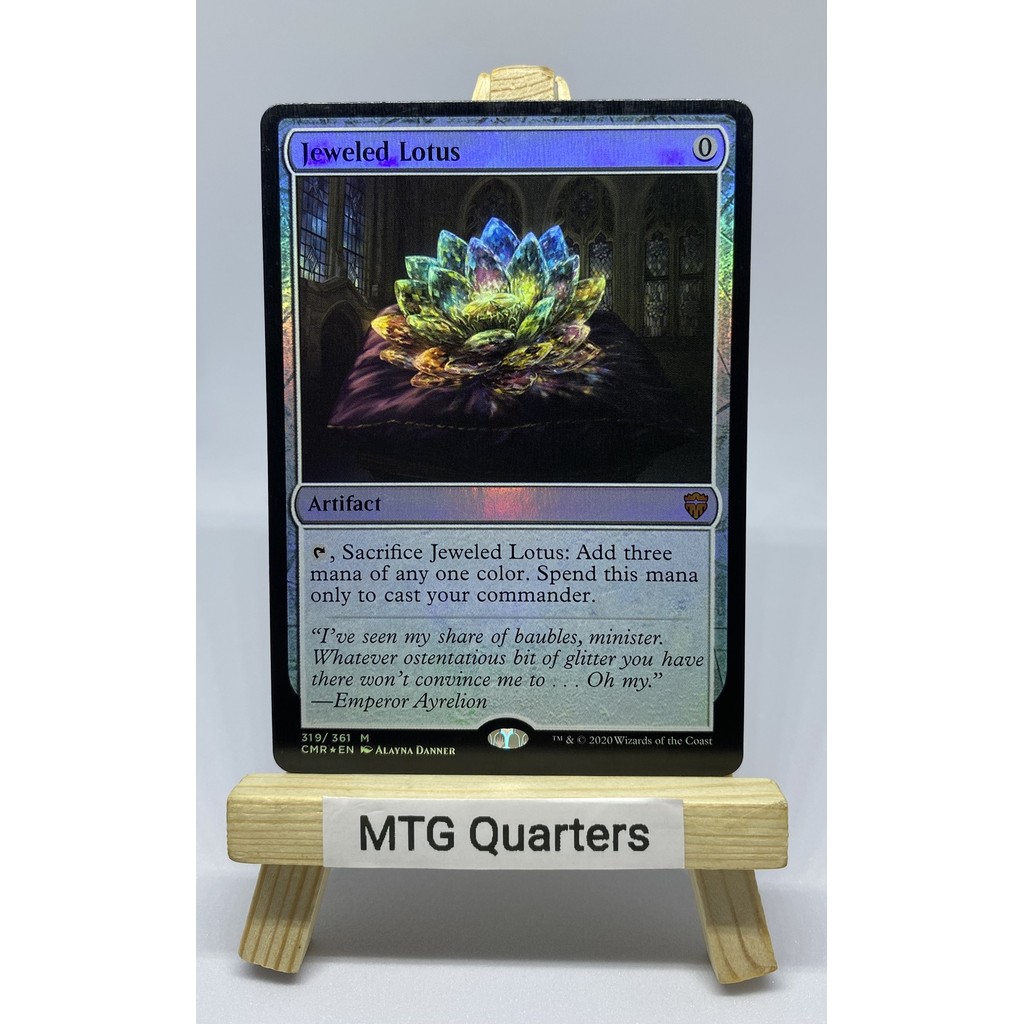 Pr0xy Card - Jeweled Lotus (Foil) | Commander Legends (CMR) | Shopee ...