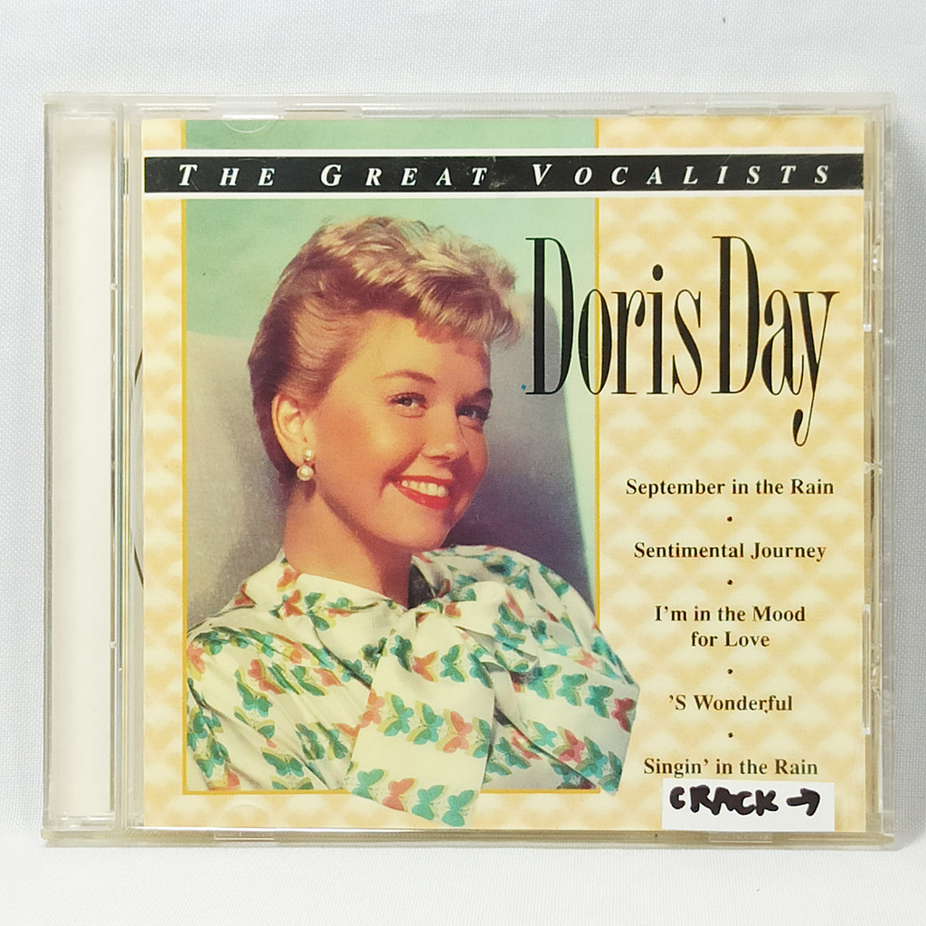 (CRACKED CASE) Doris Day - The Great Vocalists Doris Day - Music Audio ...