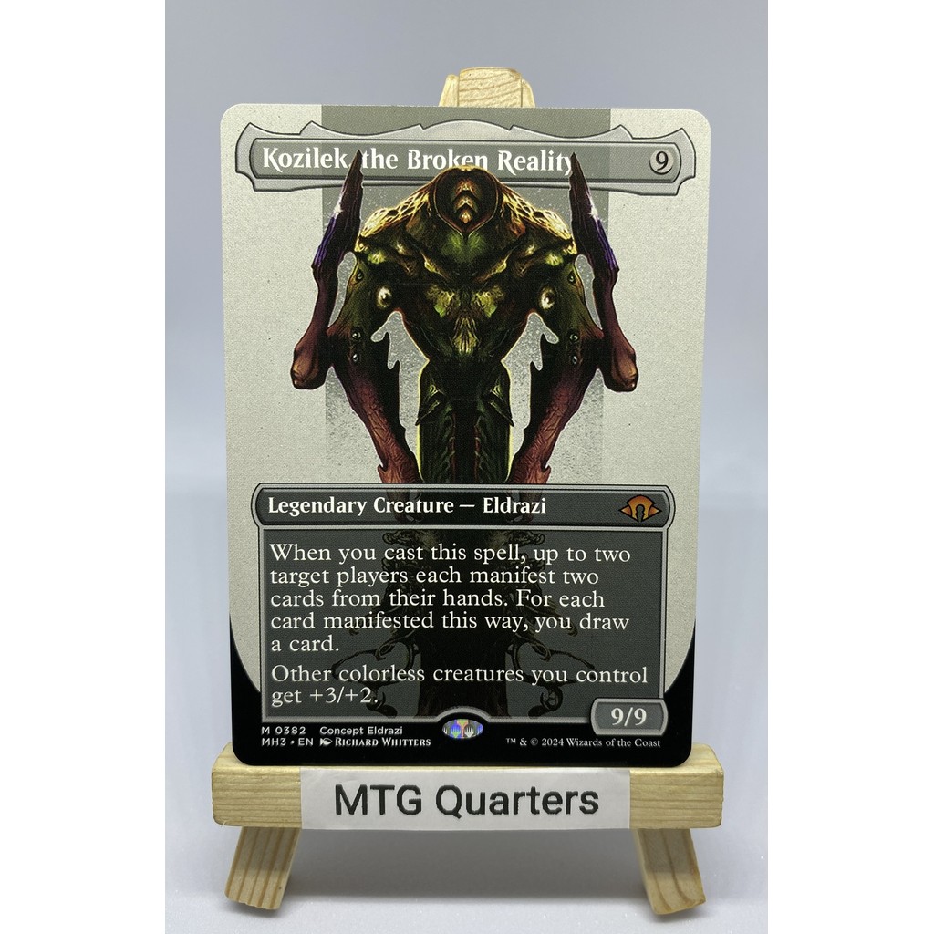 Pr0xy Card - Kozilek, the Broken Reality (Borderless) | Modern Horizons ...