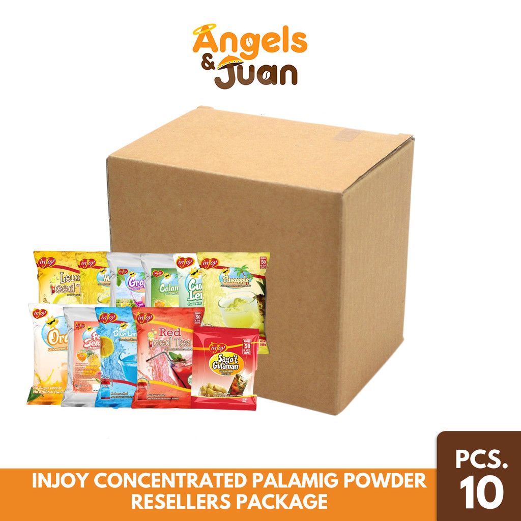 Reseller's Package InJoy Concentrated Juice Palamig Powder | Shopee ...