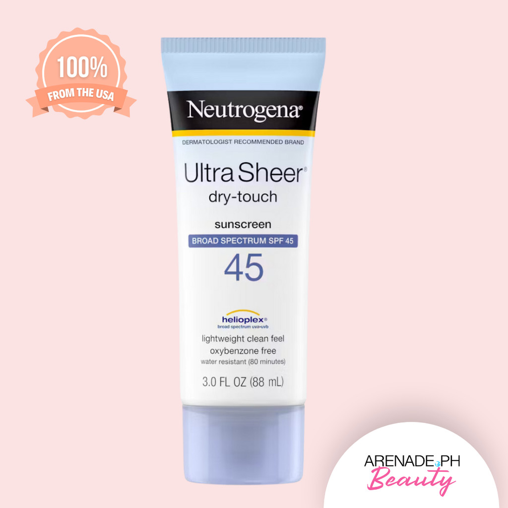 Neutrogena Ultra Sheer Dry-Touch Sunscreen SPF 45, 88ml | Shopee Malaysia