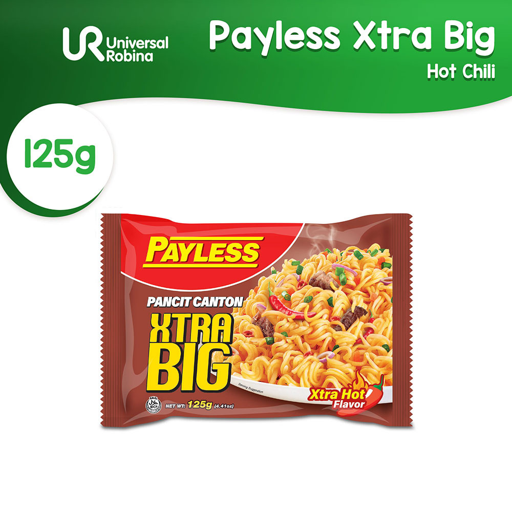 Payless Xtra Big Pancit Canton Hot Chili (125g) | Shopee Malaysia