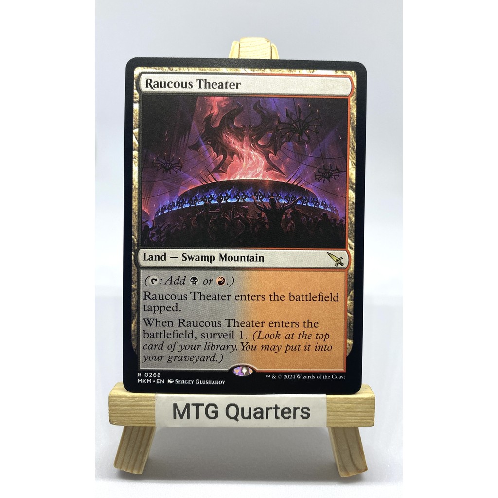 MTG Proxy Card - Raucous Theater | Murders at Karlov Manor (MKM ...