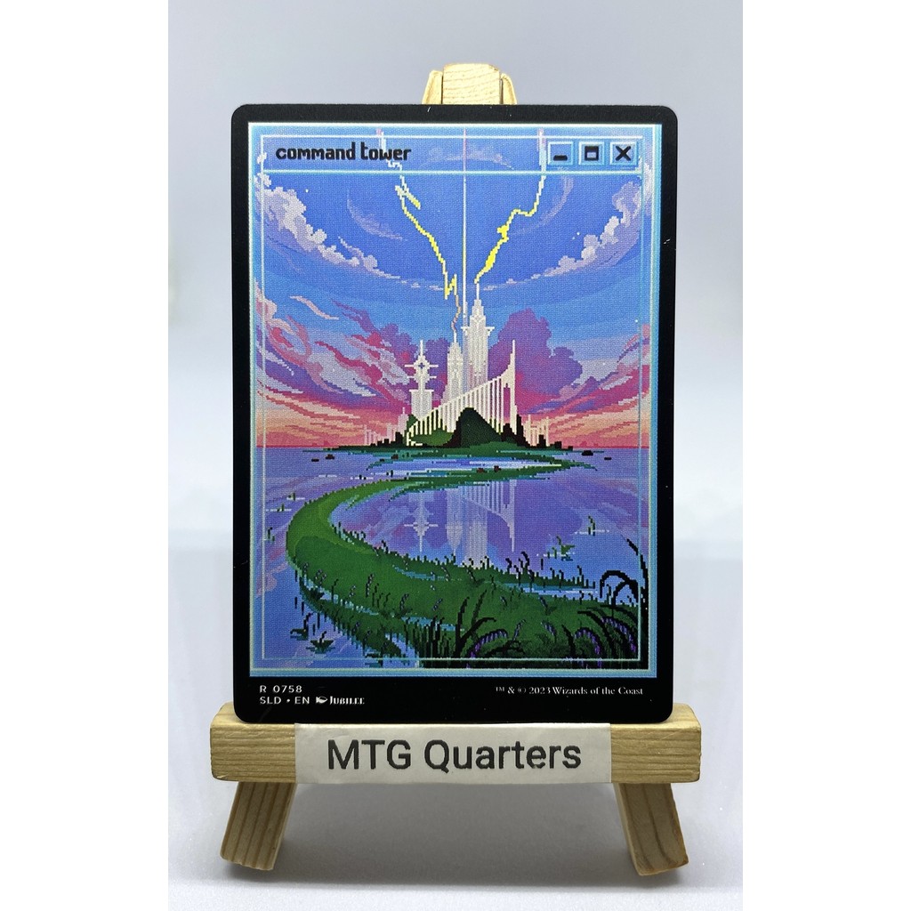 MTG Proxy Card - Command Tower 758 (Borderless) | Secret Lair Drop (SLD ...