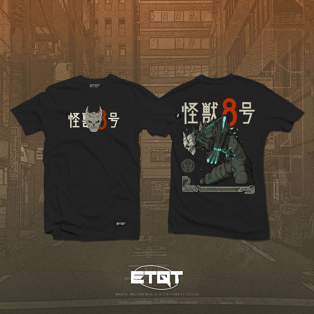 GooFee - ETQT WorldWide - Unisex - Anime Shirt - Kaiju No. 8 - Kafka ...