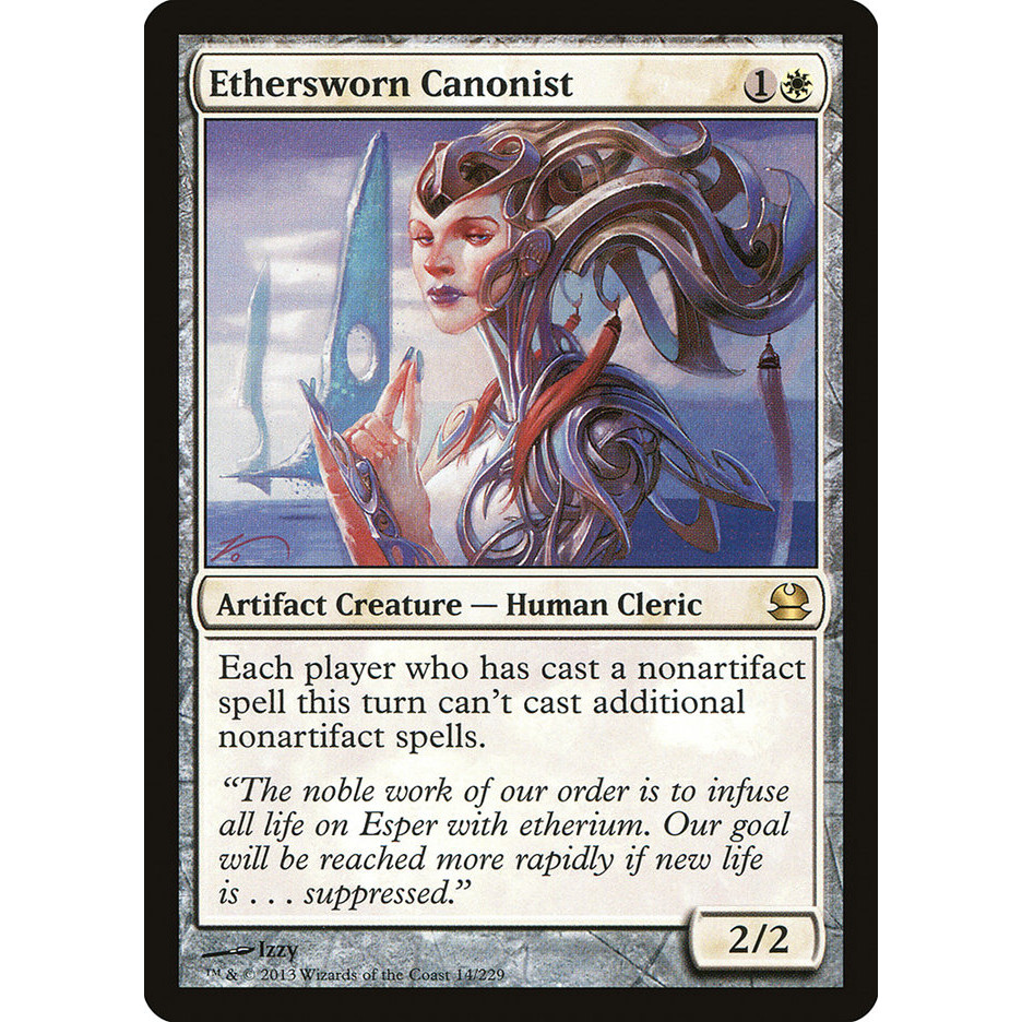 MTG Proxy Card - Ethersworn Canonist | Modern Masters (MMA) | Shopee ...