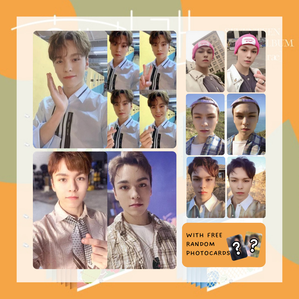 [PER PIECE] KPOP 17 VERNON HENG:GARAE ALBUM HANA DUL SET NET HMV LOMO ...