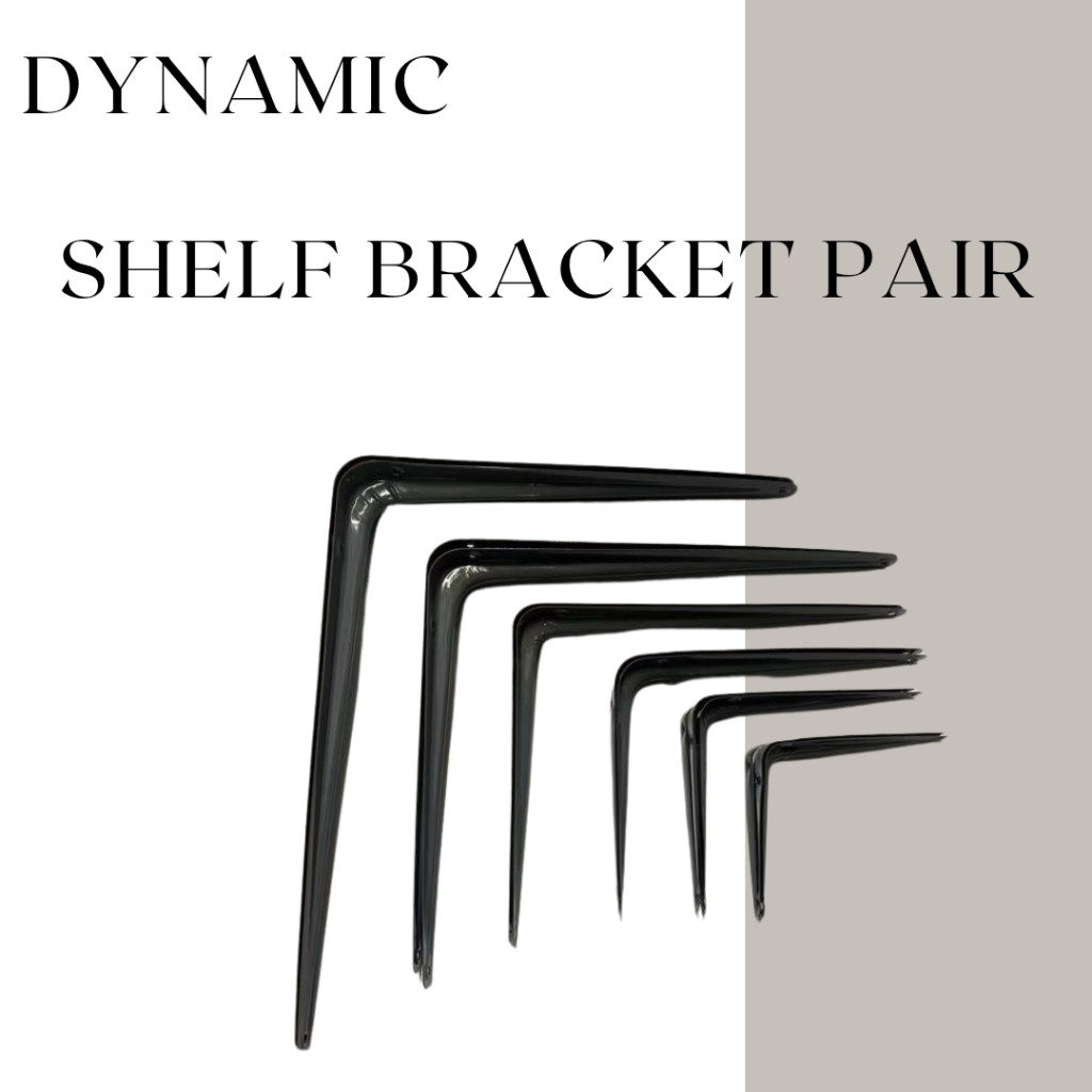 SHELF BRACKET L TYPE PRICE IS PER PAIR( SCREW NOT INCLUDED) | Shopee ...