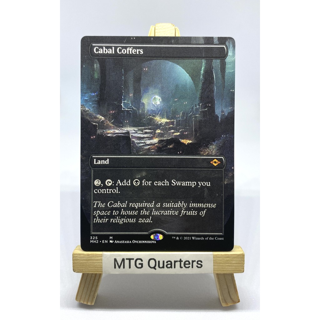 MTG Proxy Card - Cabal Coffers (Borderless) | Modern Horizons 2 (MH2 ...