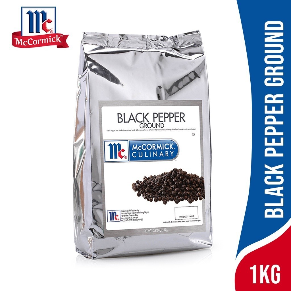 McCormick Black Pepper Ground 1kg | Shopee Malaysia