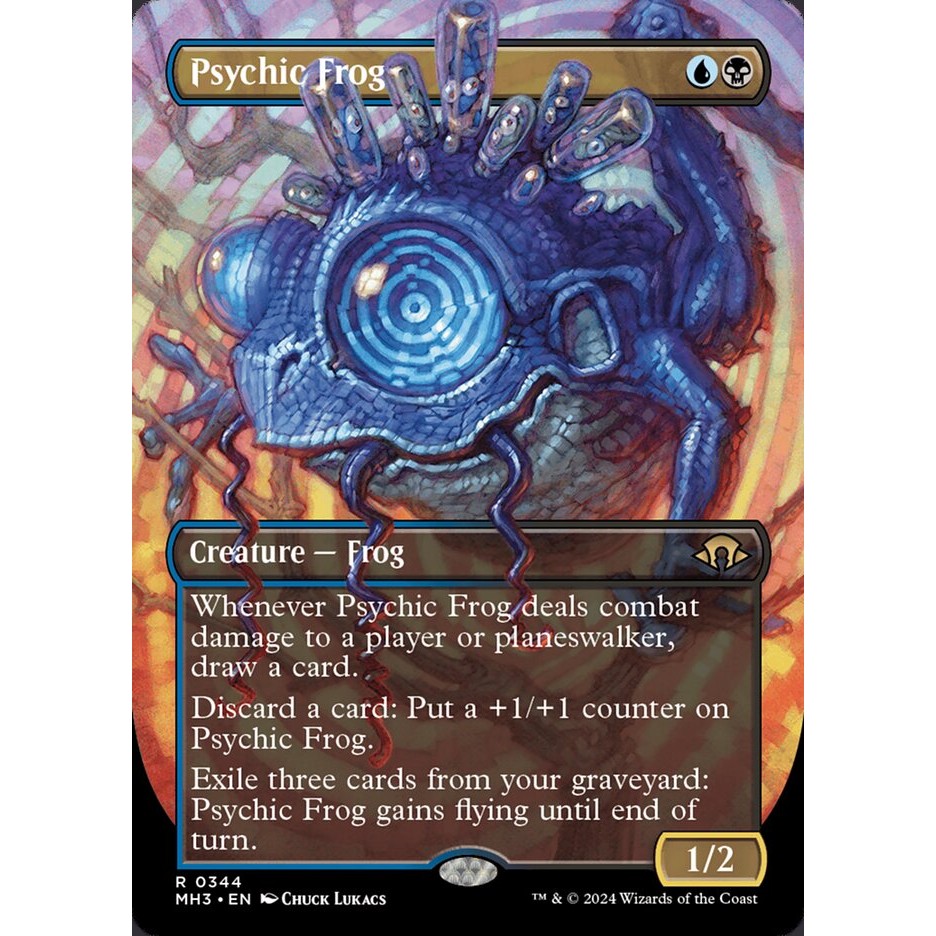 Psychic Frog Extended (HIGH QUALITY PROXY, CARD REQUEST AVAILABLE ...