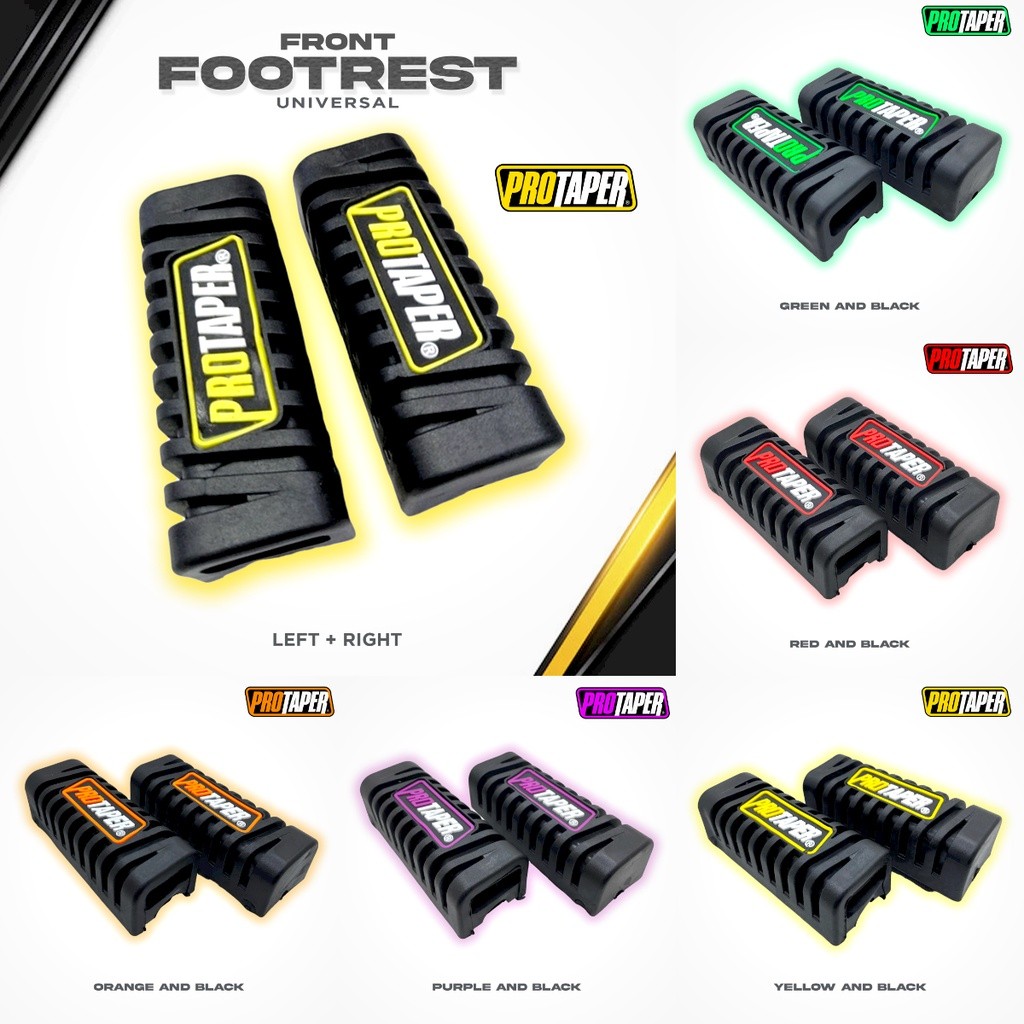 Kawasaki Fury 125RR | Motor PROTAPER Front Footrest Universal Rubber 1 ...