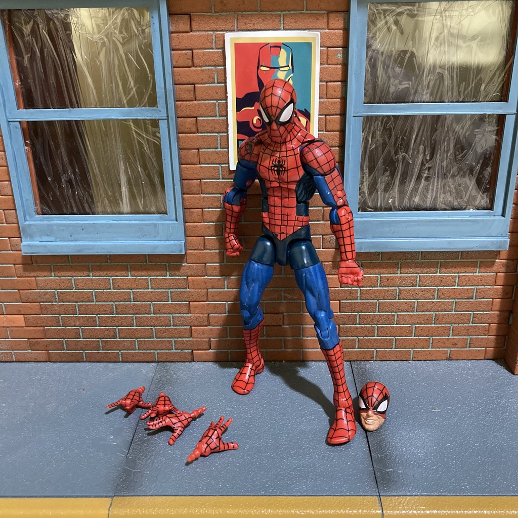 Marvel Legends Bootleg KO Pizza Spidey | Shopee Malaysia