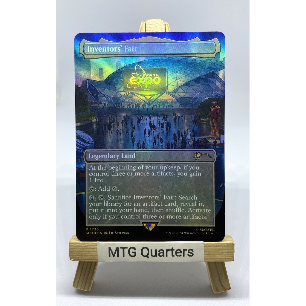 Pr0xy Card - Inventors' Fair 1735 (Borderless Foil) | Secret Lair Drop ...