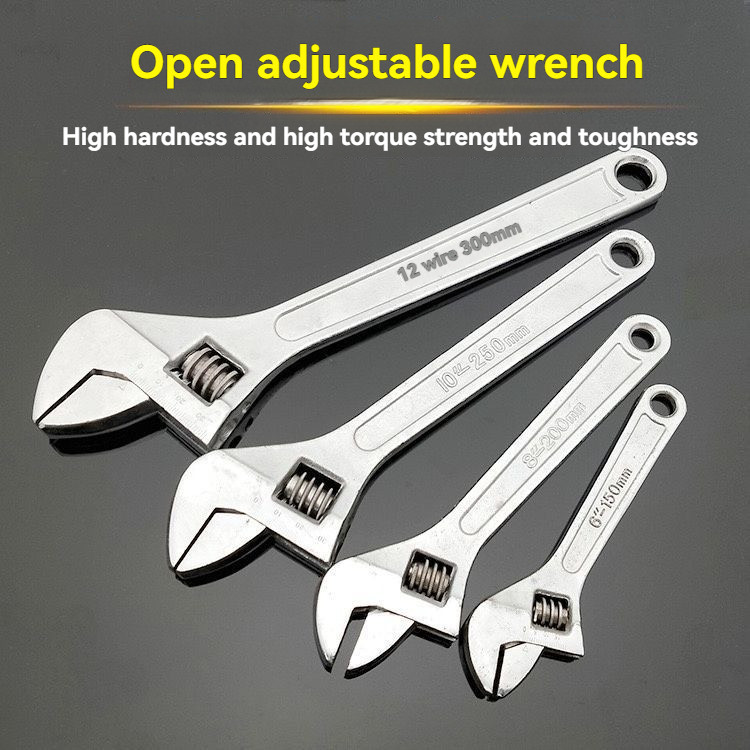 Heavy-duty adjustable wrench Industrial adjustable wrench Multi ...