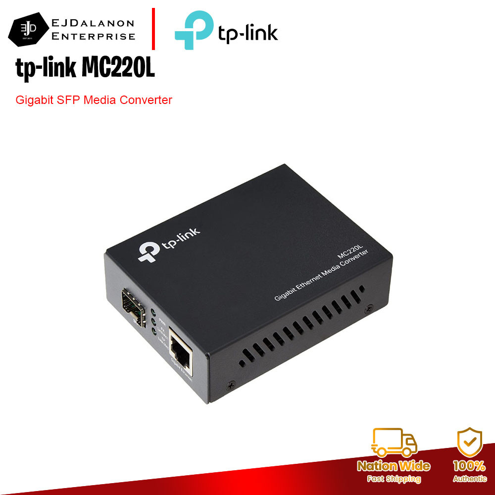 TP-Link Mc220L Gigabit Ethernet Media Converter | Shopee Malaysia