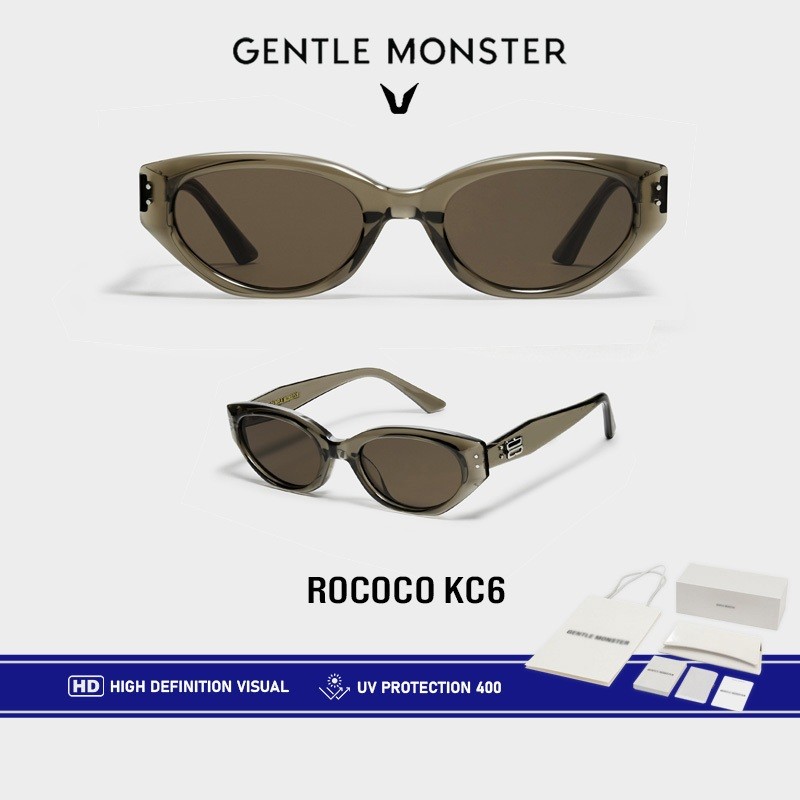 AUTHENTIC Gentle Monster Rococo KC6 Korean Sunglasses UNISEX Complete w ...