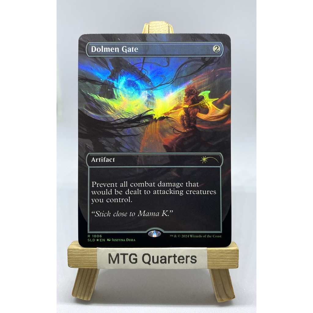 MTG Proxy Card - Dolmen Gate (Borderless Foil) | Secret Lair Drop (SLD ...