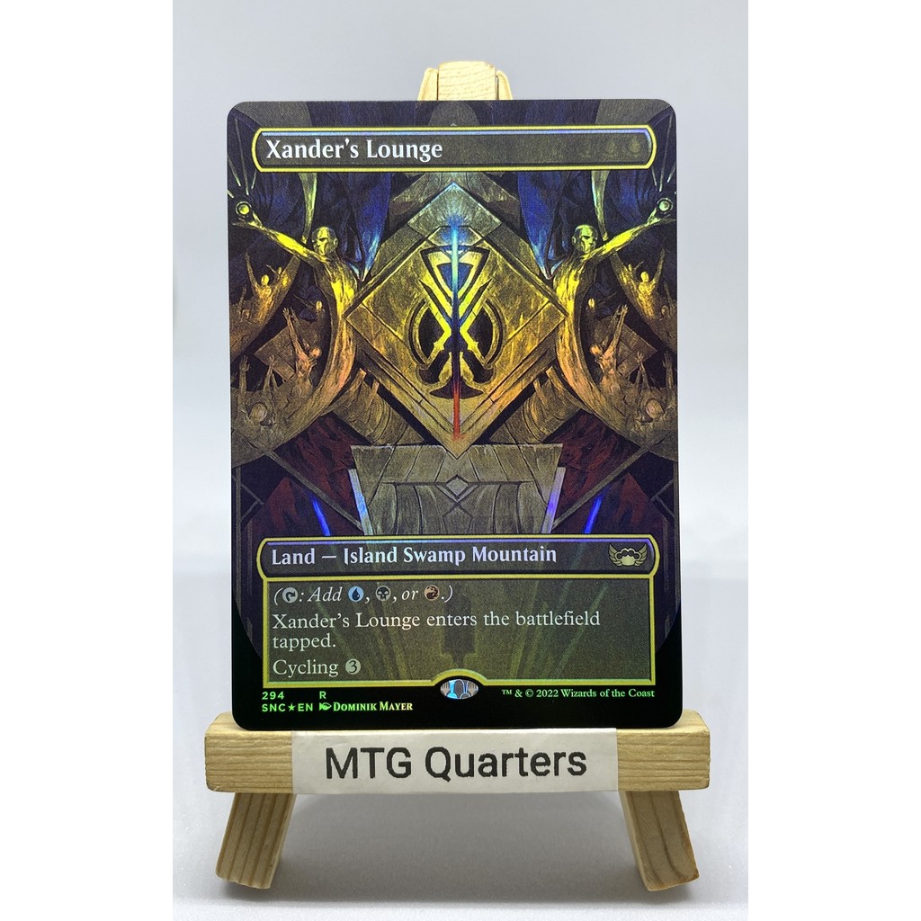 MTG Proxy Card - Xander's Lounge (Borderless Foil) | Streets of New ...
