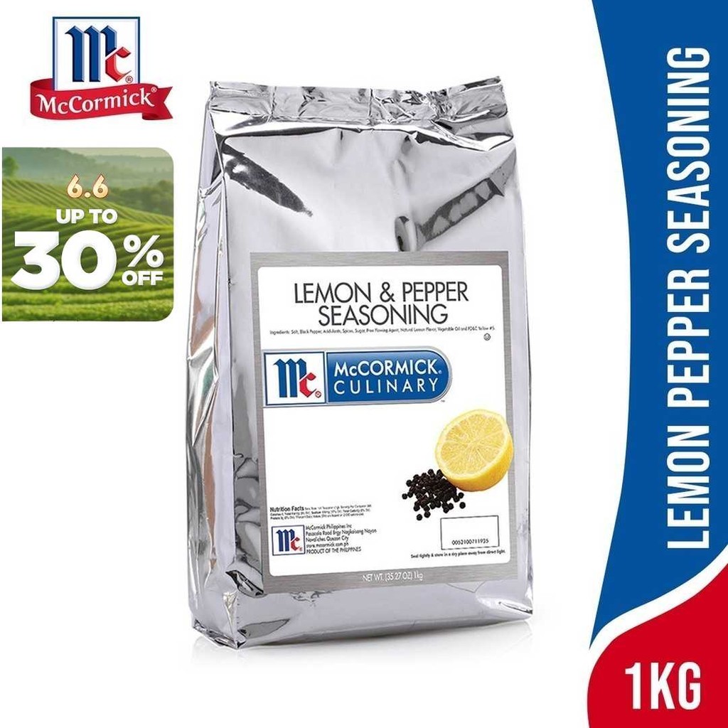 McCormick Lemon Pepper Seasoning 1kg | Shopee Malaysia